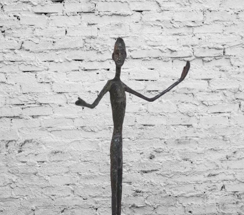 Surreal Man Pointing Bronze Sculpture Alberto Giacometti Bronze ...