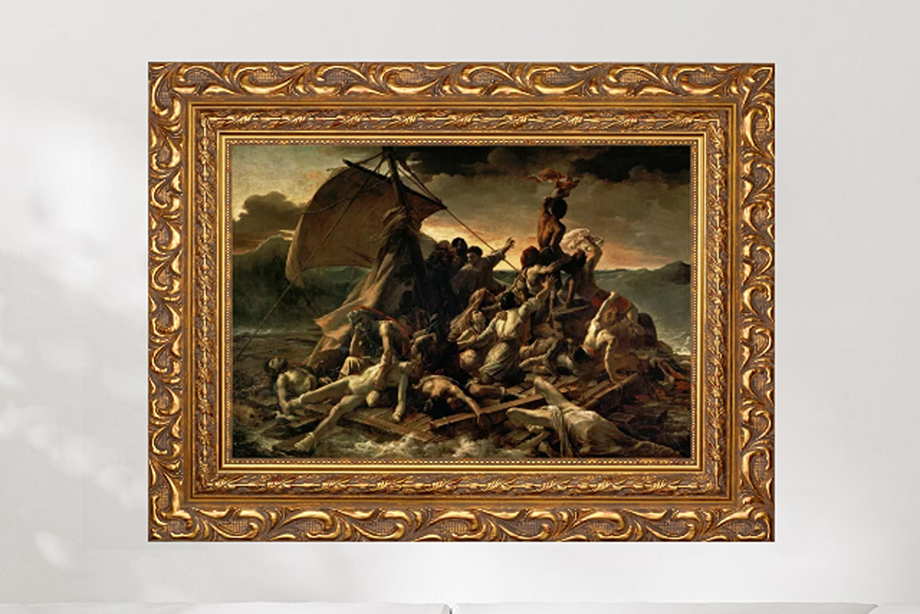Théodore Géricault Raft of the Medusa 1818 Scène De Naufrage Hand ...