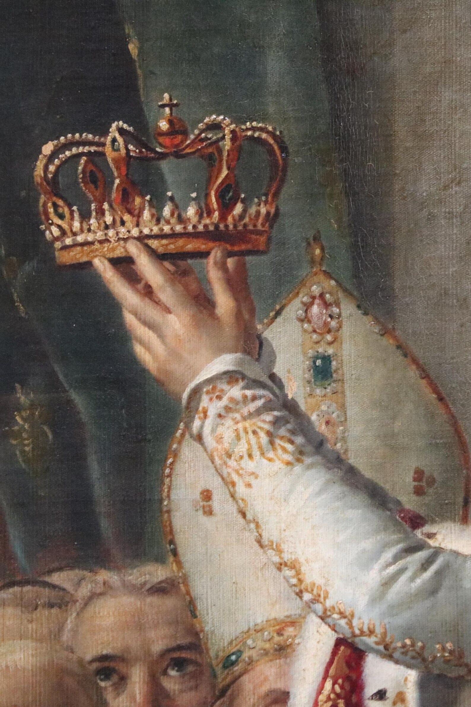 Oil Reproduction | Coronation of Napoleon by Jacques-louis David 1805 ...