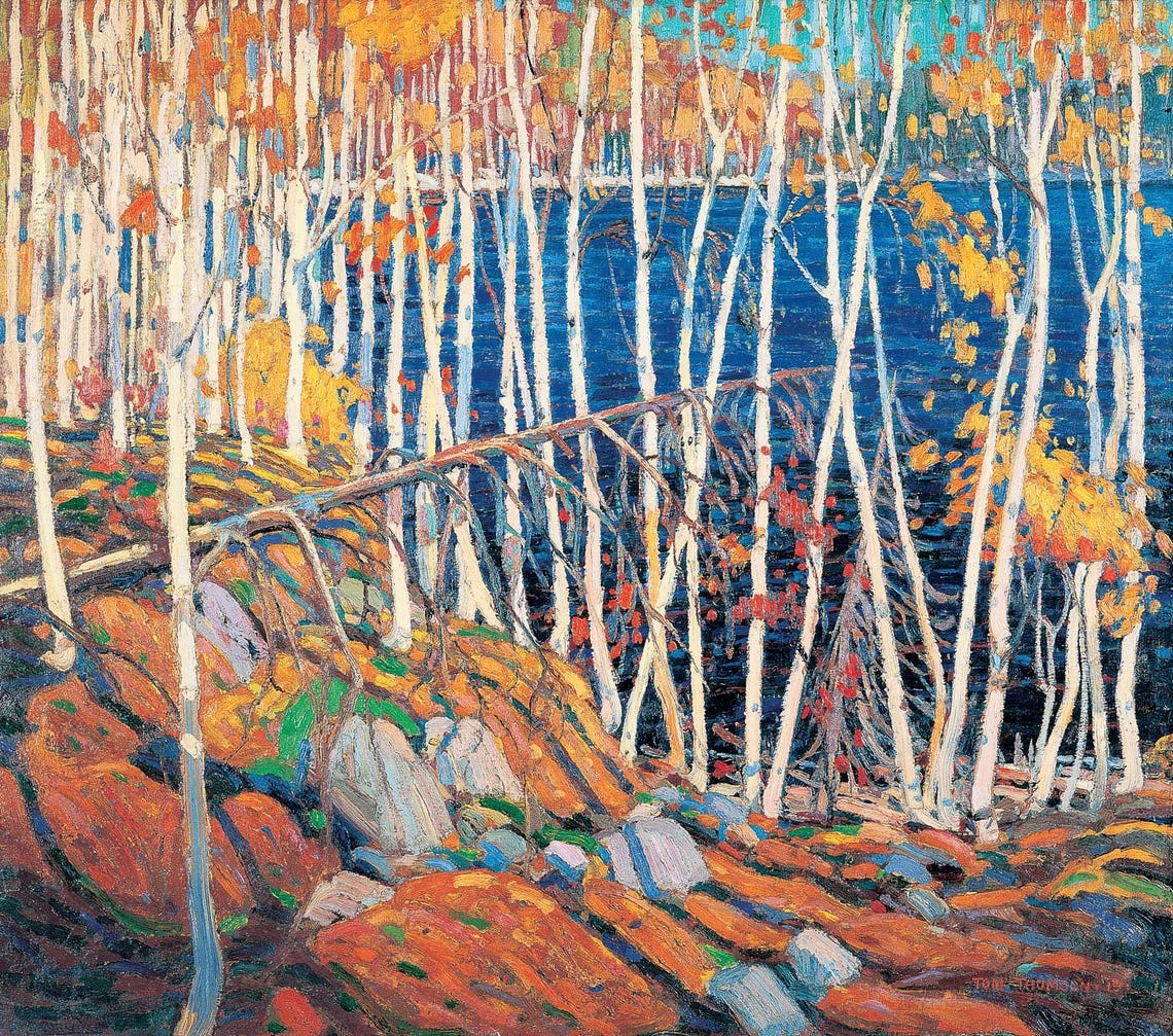 Tom Thomson - in the Northland 1915 Museum Quality Hand-painted Oil ...
