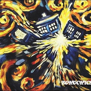 Doctor Who - Exploding TARDIS - Blue Box Exploding - Pandorica Opens ...