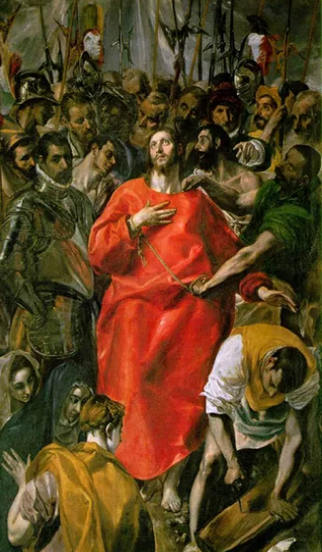 El Greco the Disrobing of Christ Hand Painted Oil Reproduction El Greco ...