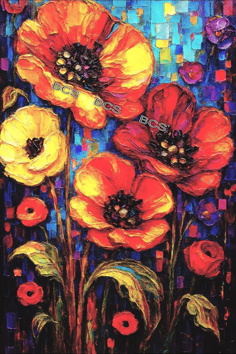 Rapture II | Original Oil Painting on Canvas | Modern Nature Wall Art ...