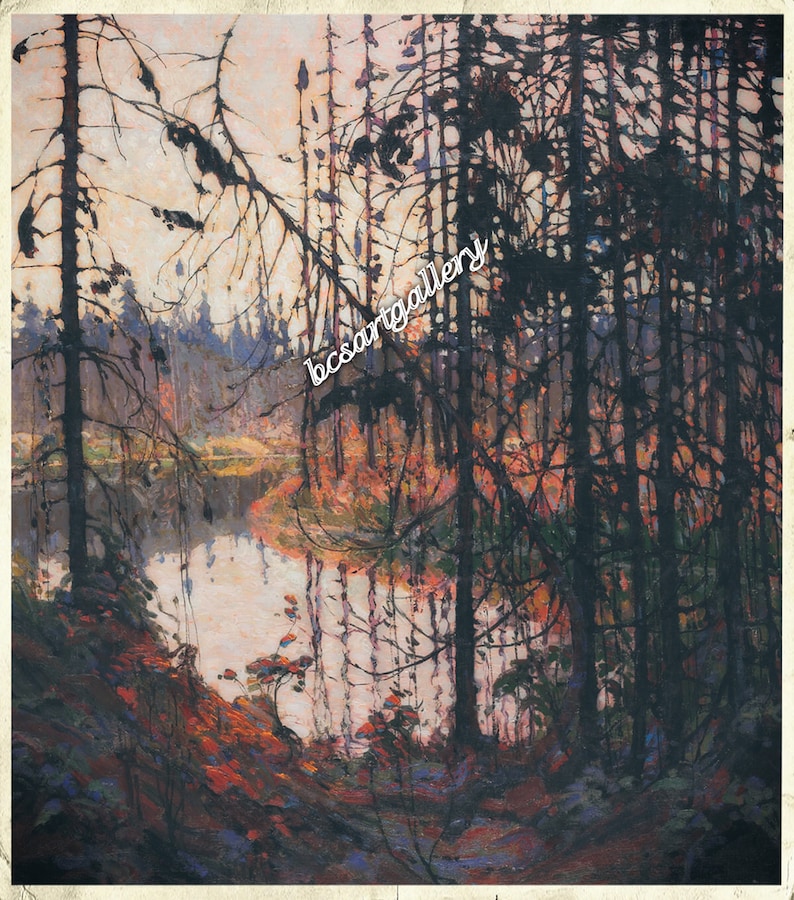 Tom Thomson - Northern River 1914 Museum Quality Hand Painted Oil ...