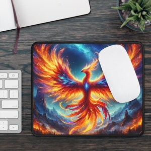 Phoenix Flight Gaming Mouse Pad -- High-precision Surface, Vibrant ...