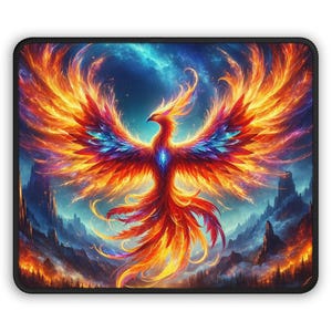 Phoenix Flight Gaming Mouse Pad -- High-precision Surface, Vibrant ...