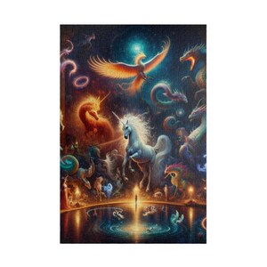 Magical Mythical Beasts Jigsaw Puzzle - Enchanting Creatures, 110, 252 ...