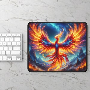 Phoenix Flight Gaming Mouse Pad -- High-precision Surface, Vibrant ...