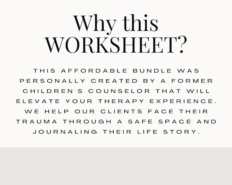 Intrusive Thoughts Worksheet | Anxiety Printable | Self-help Journaling ...