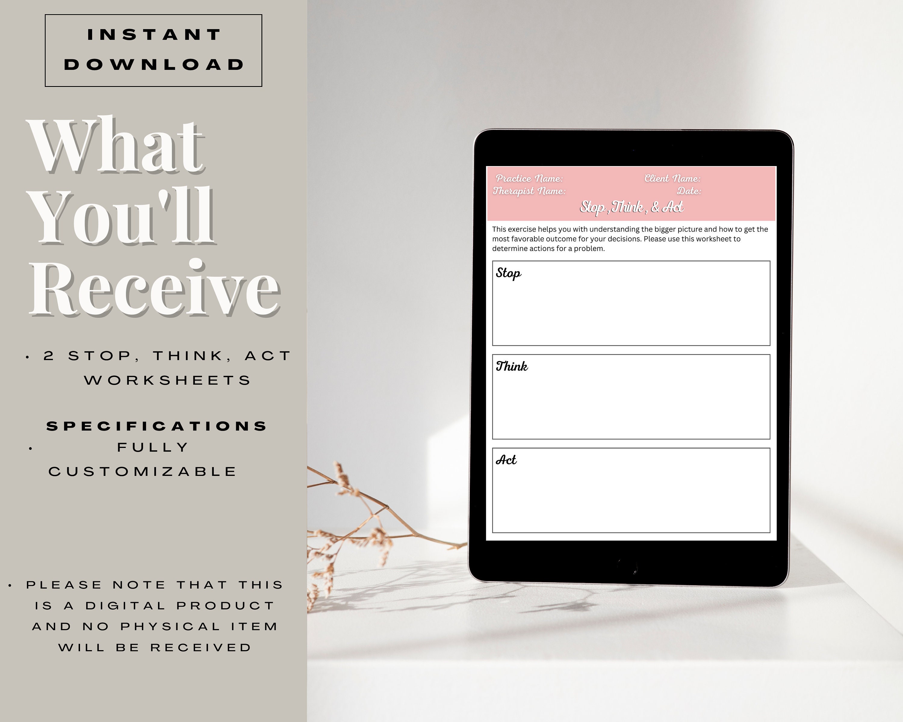 Learn Better Decision Making Skills | Decision Therapy Worksheet ...