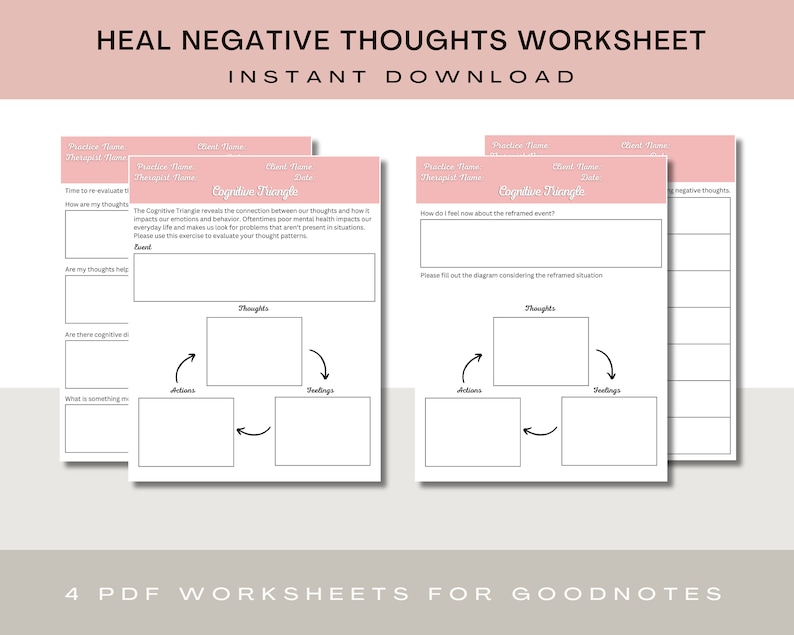 Heal Negative Thinking Intrusive Thoughts & Positive Thinking Therapist ...