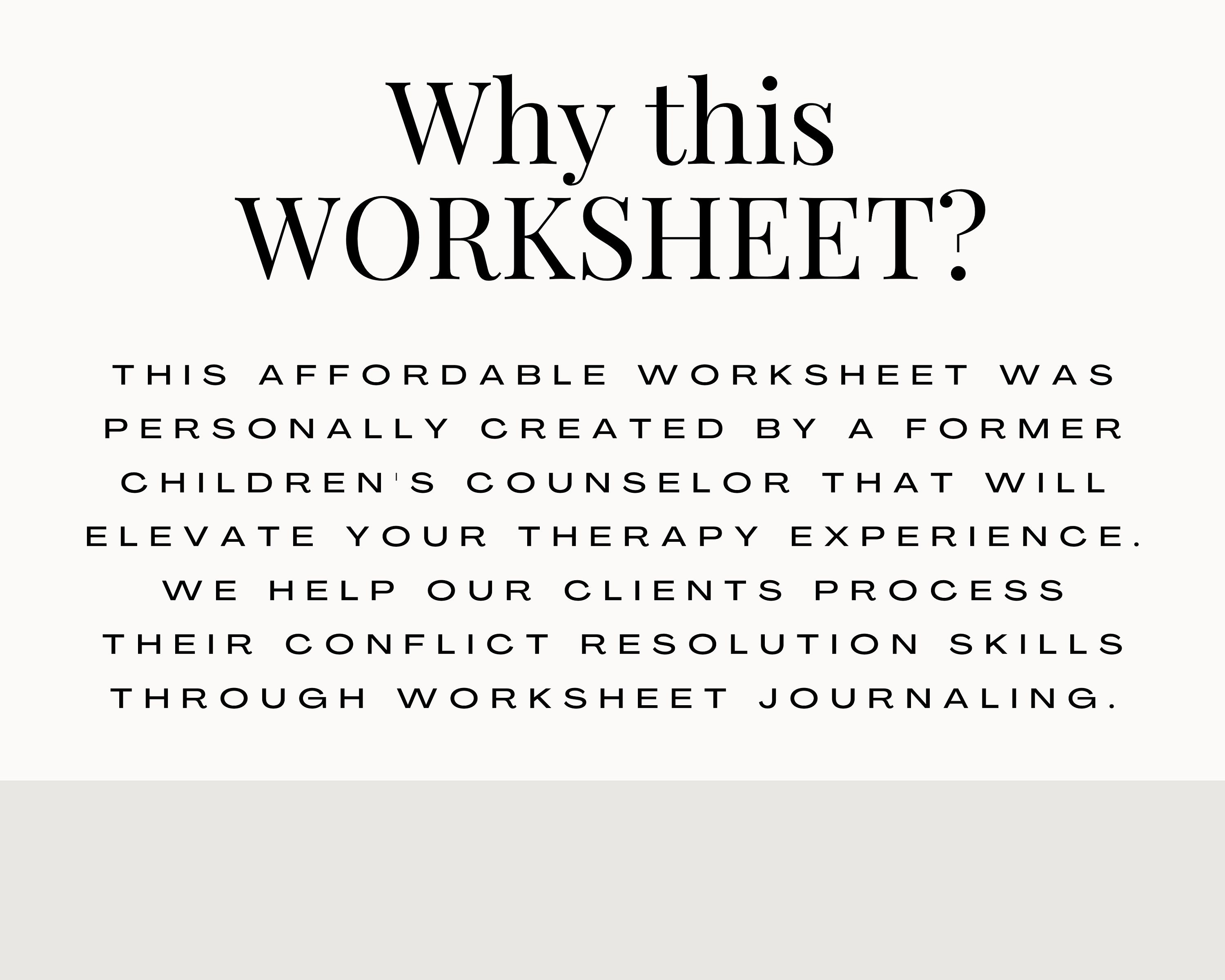 Conflict Resolution Worksheet | Therapy Aggression Fillable | Teen ...