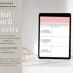 Intrusive Thoughts Worksheet | Anxiety Printable | Self-help Journaling ...