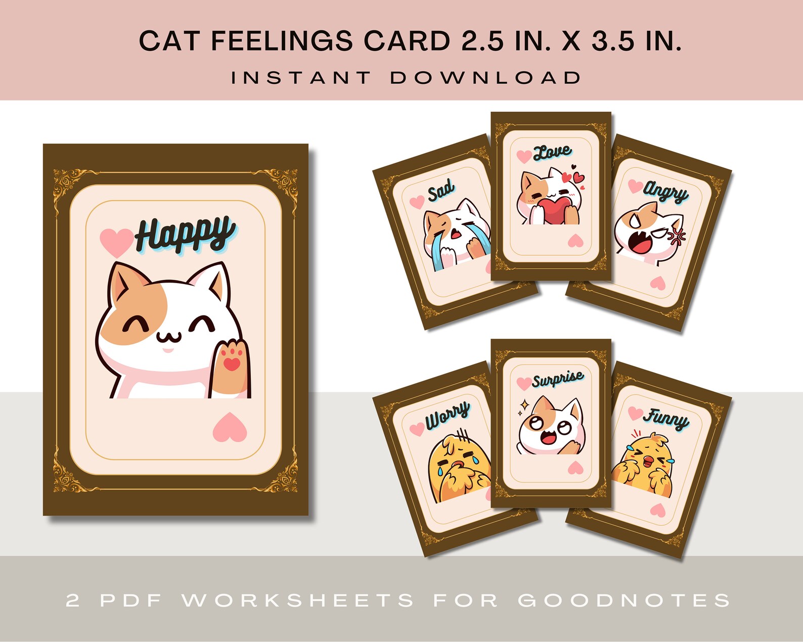 Therapy Emotions Flashcards | Therapy for Children | Feelings Chart PDF ...
