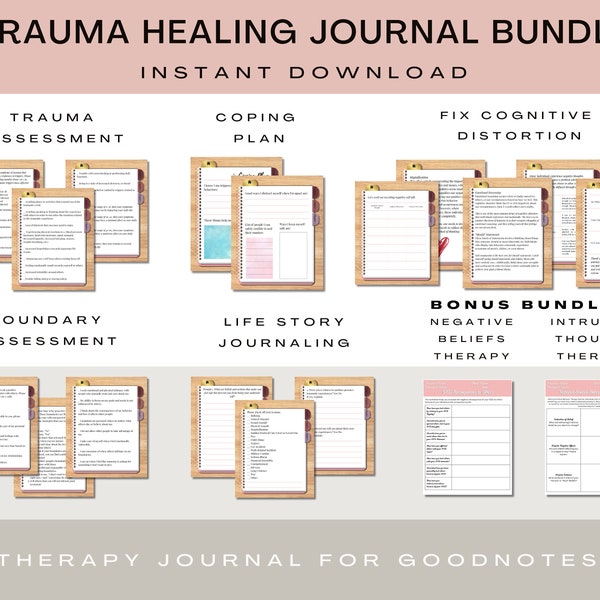 Trauma Workbook - Etsy