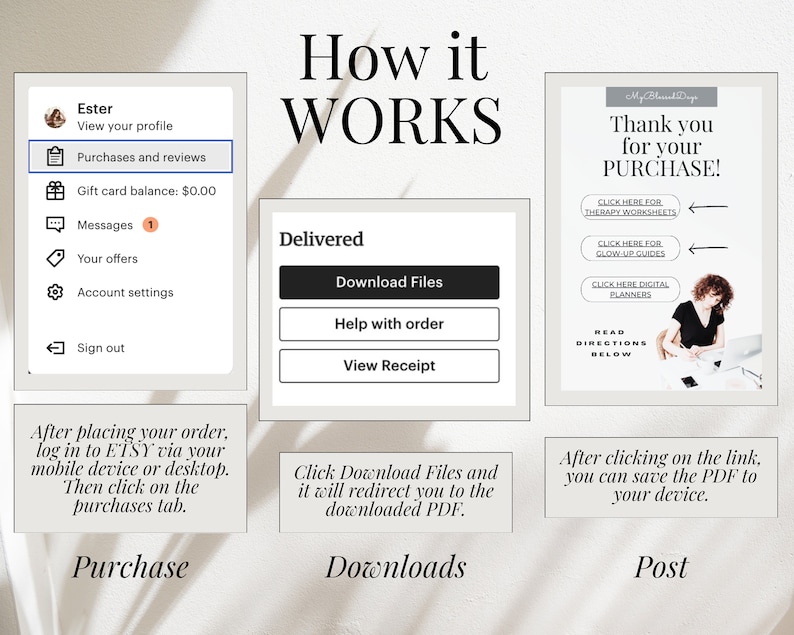 Intrusive Thoughts Worksheet | Anxiety Printable | Self-help Journaling ...