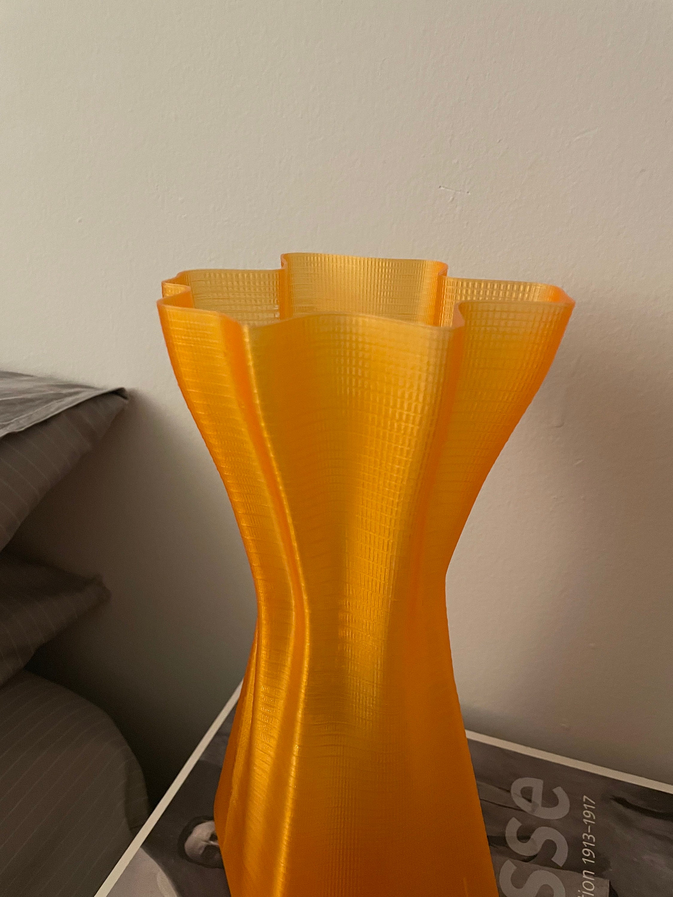 Flow Lamp No.8 3D Printed Lamps With Unique Textured Finish 5x6.5x11.5 ...