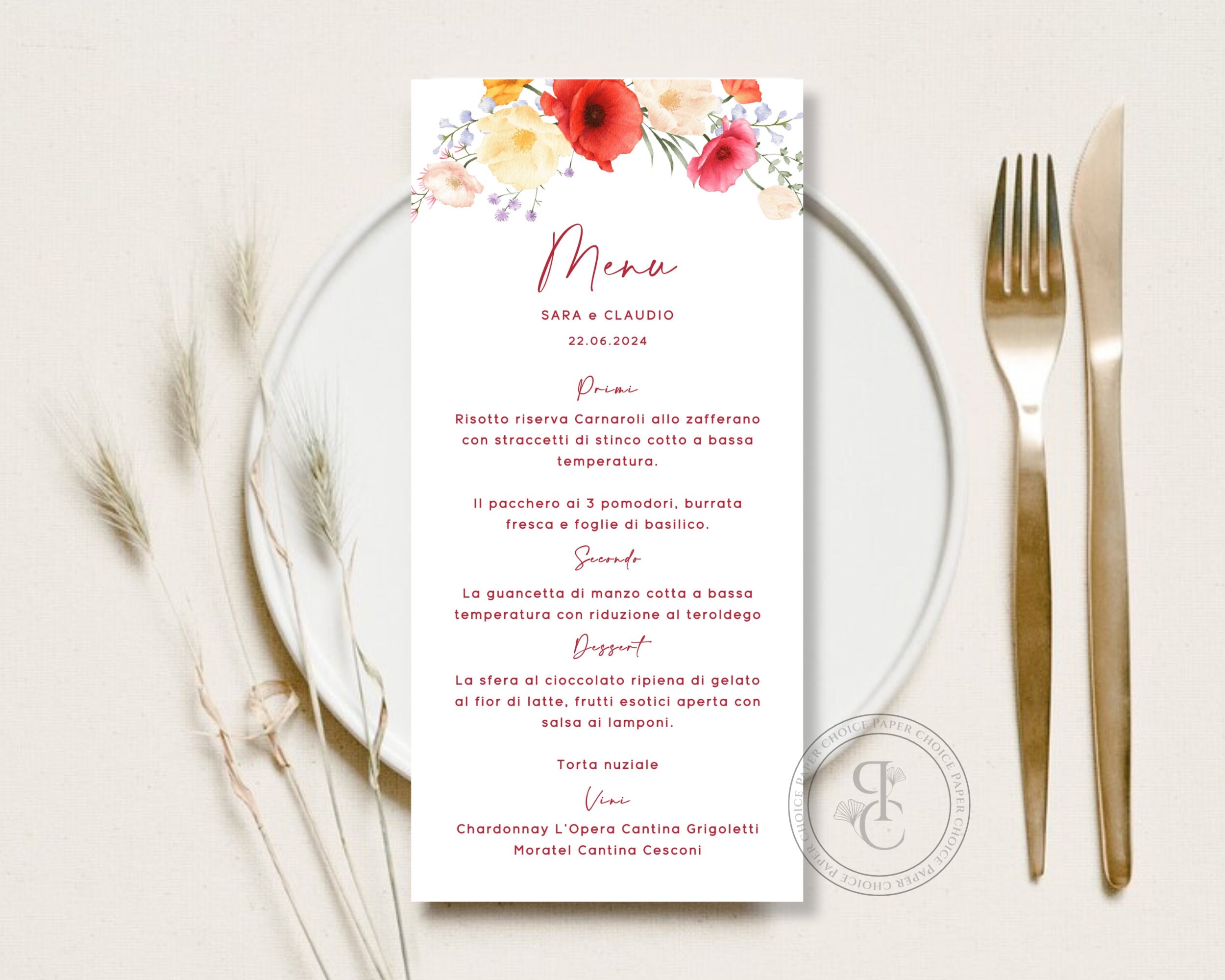 Plantilla de menú letrero de mesa y cuadro de boda - Etsy España