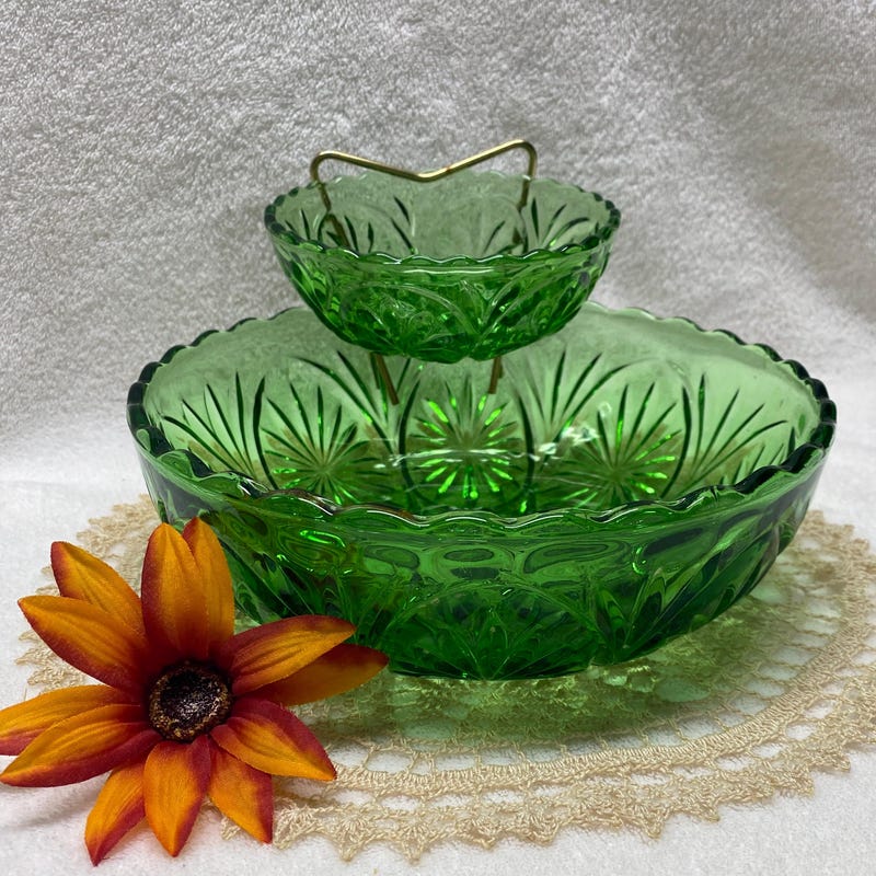 Chips and Dip Bowl Mcm - Etsy