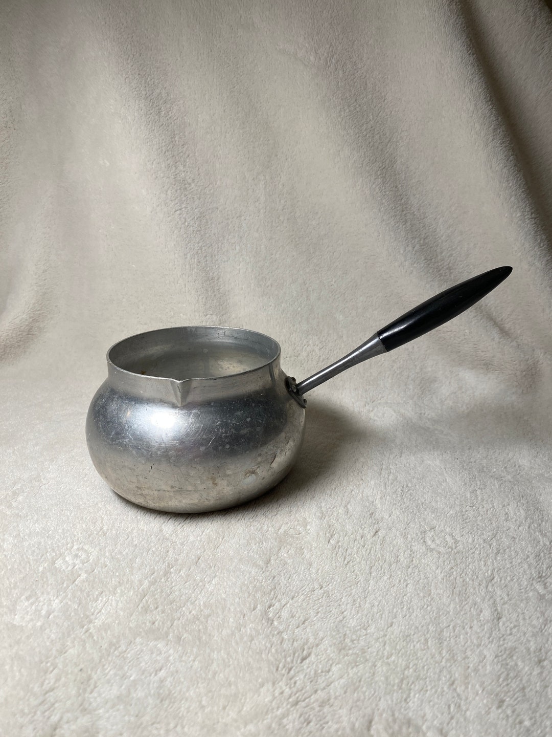 Vintage Aluminum Melting Pot - Etsy