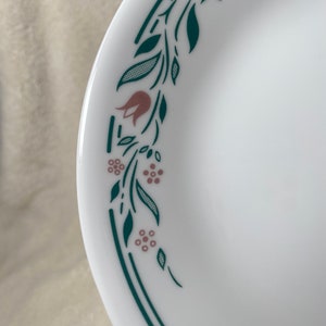 Vintage Corelle Rosemarie Plates - Set of 2 - Etsy