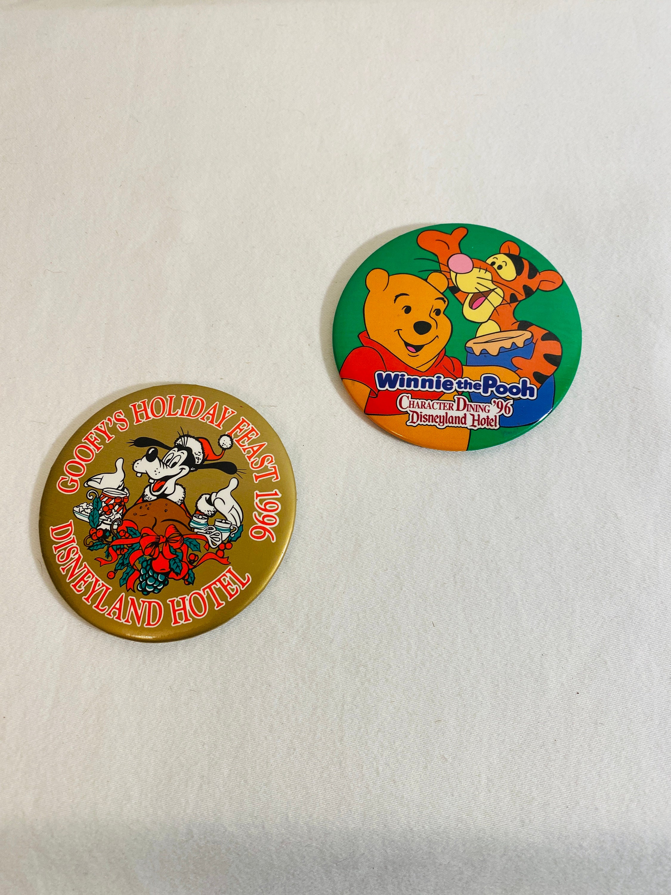 Vintage 1996 Disneyland Buttons - Etsy