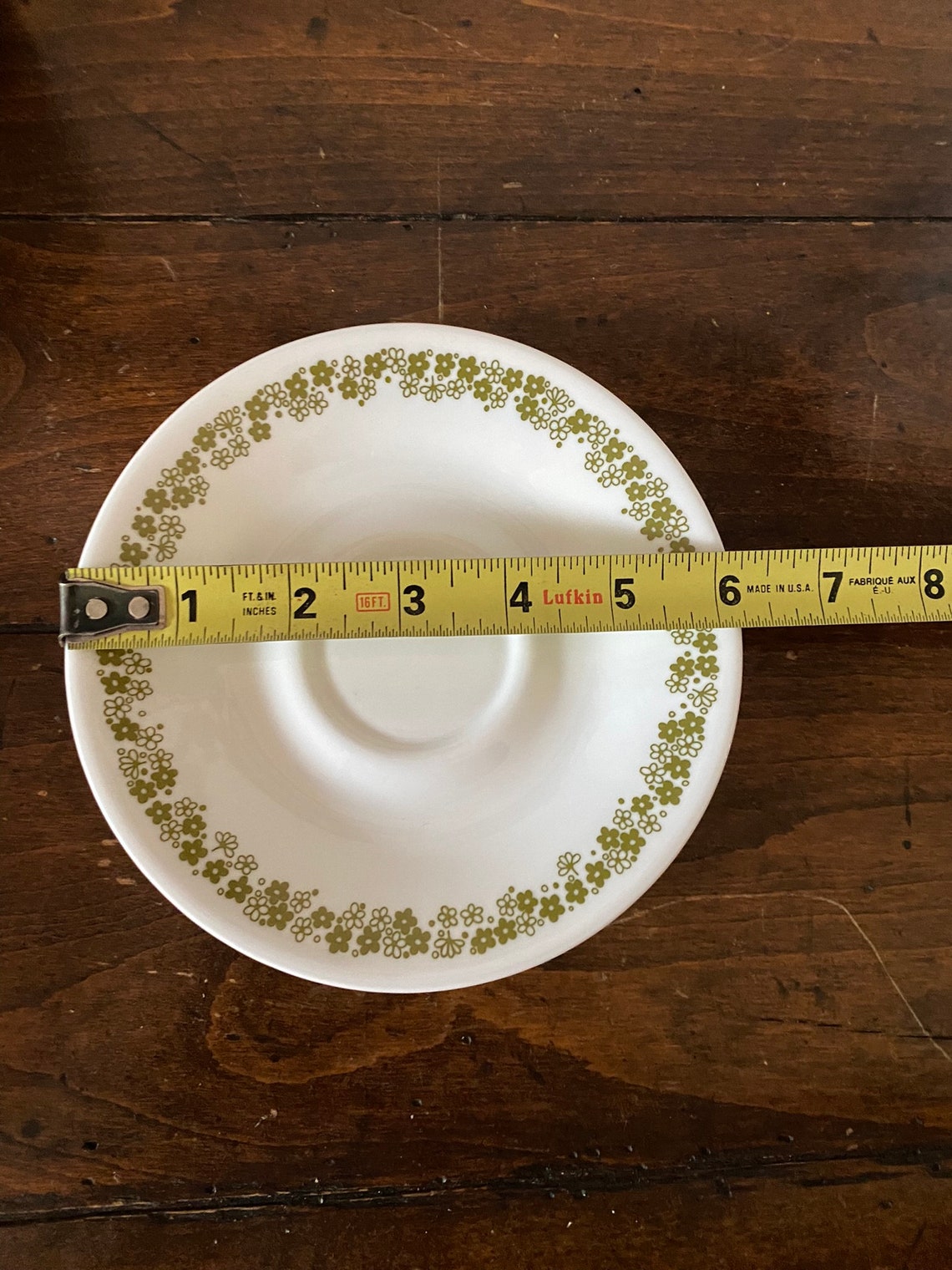 Vintage Corelle Saucers Spring Blossom Green - Set of 4 - Etsy