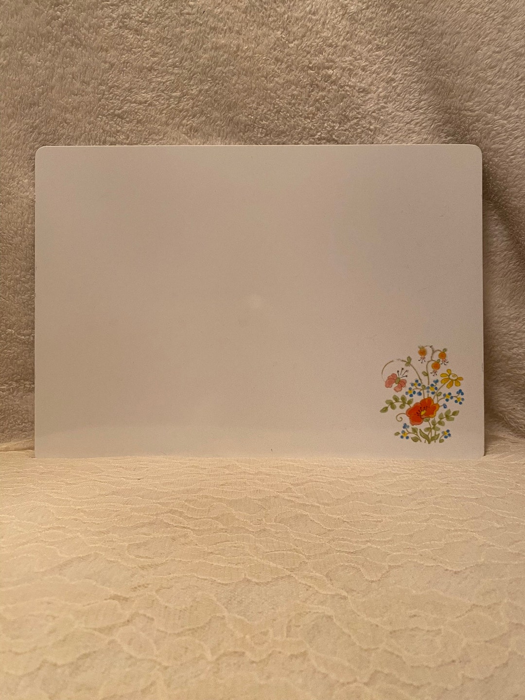 Vintage Corning Ware Wildflower Counter Saver 10x14 - Etsy