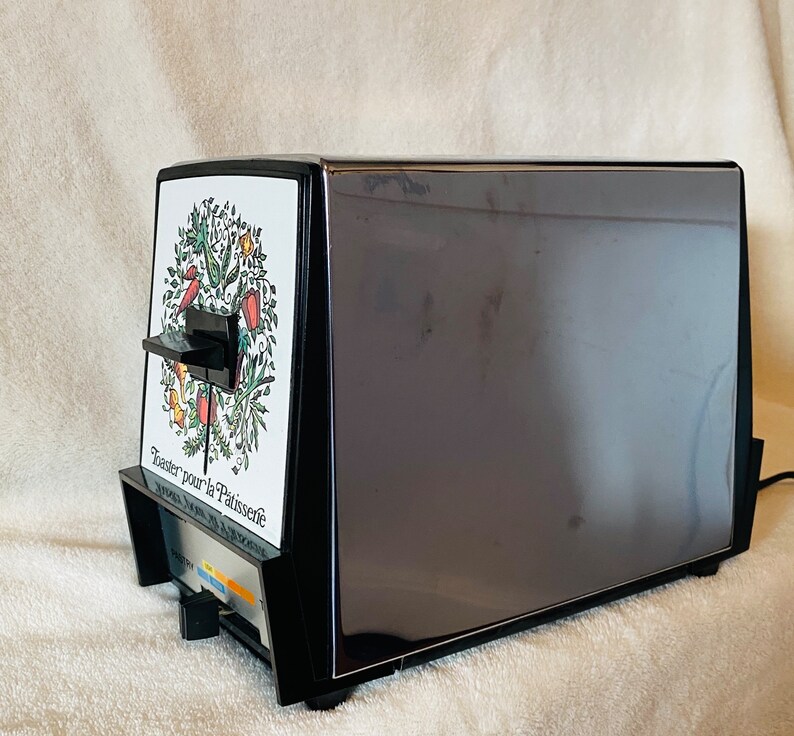 Vintage Chrome Toaster Spice of Life - Etsy
