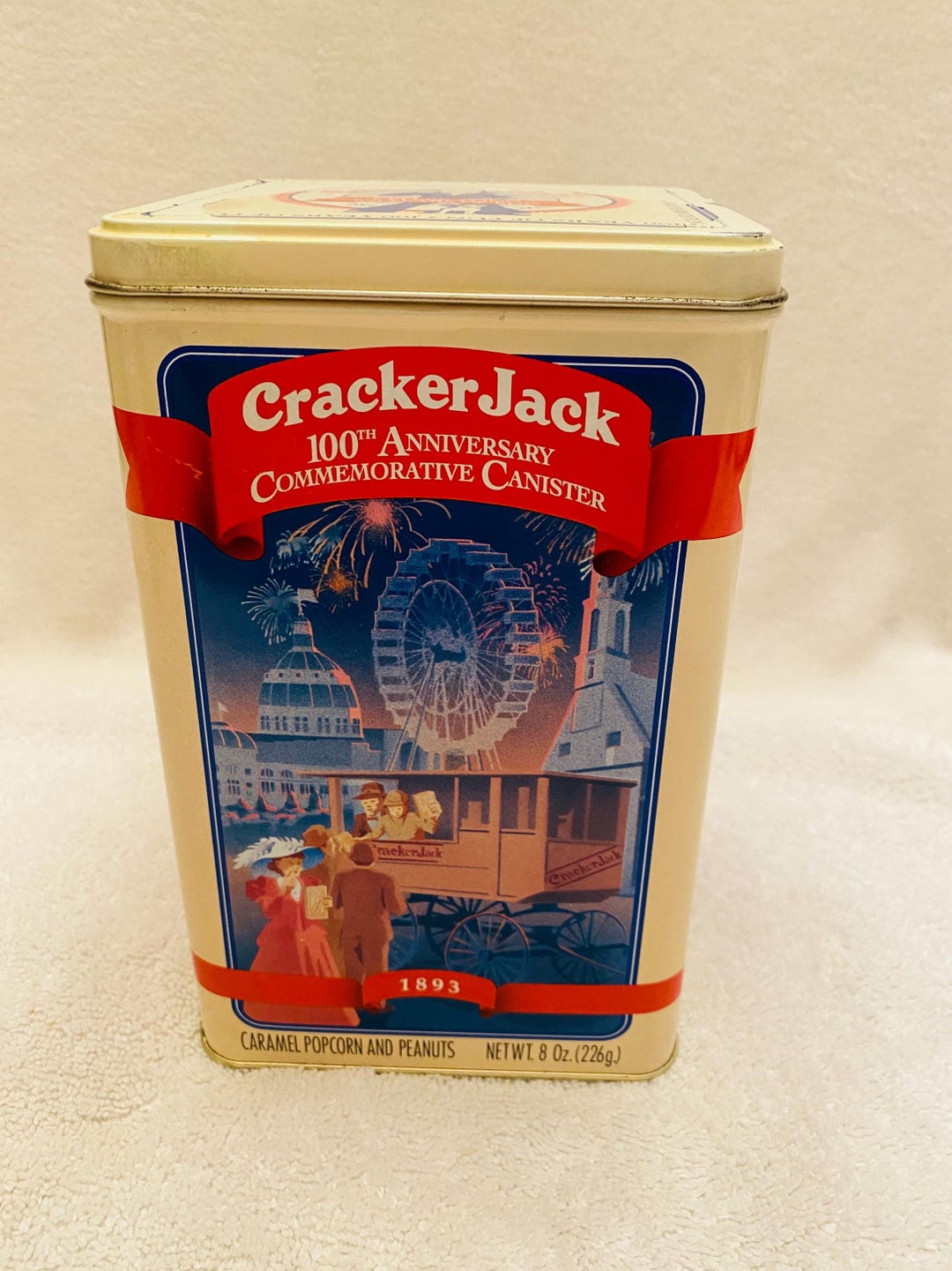 Vintage Cracker Jack Tin - Etsy