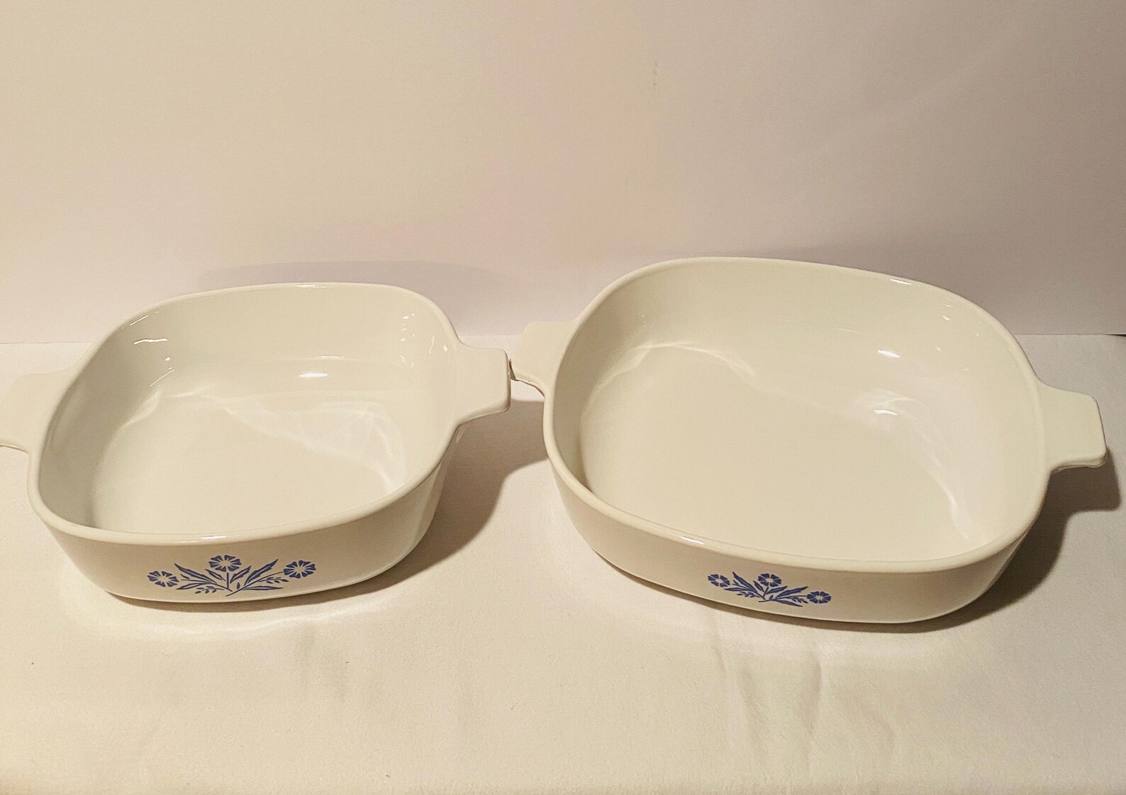 Vintage Corning Ware Blue Cornflower Casserole Dishes - Set of 2 - Etsy