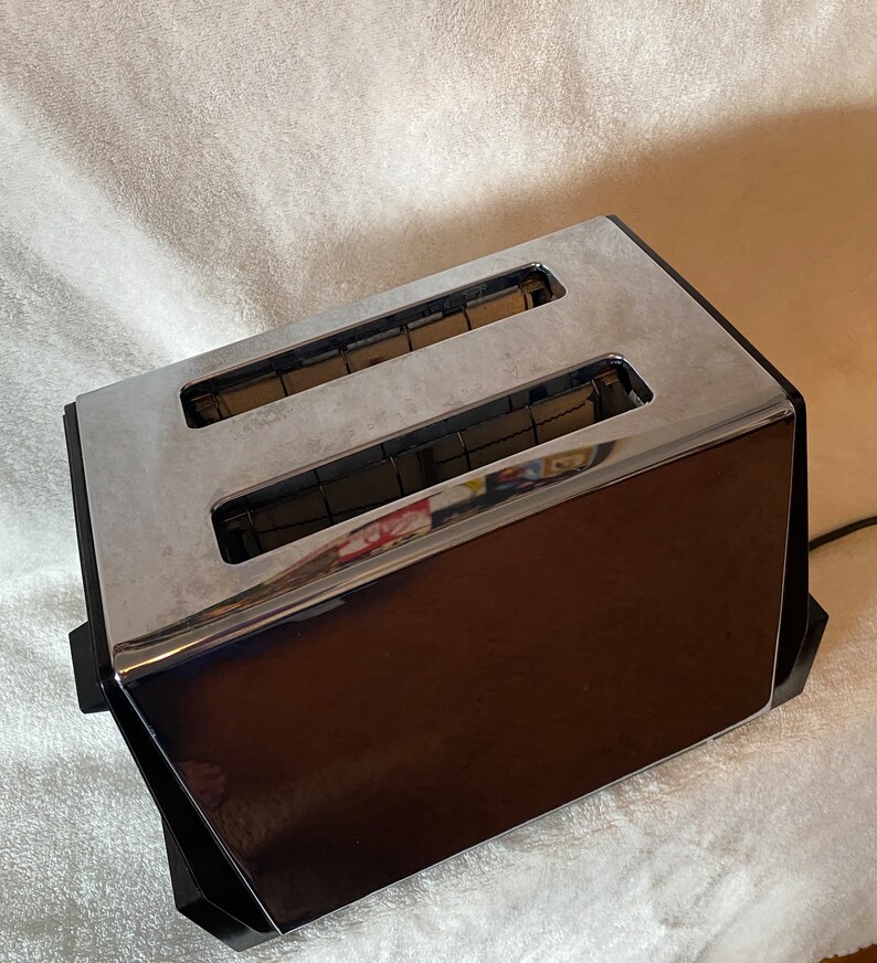 Vintage Chrome Toaster Spice of Life - Etsy