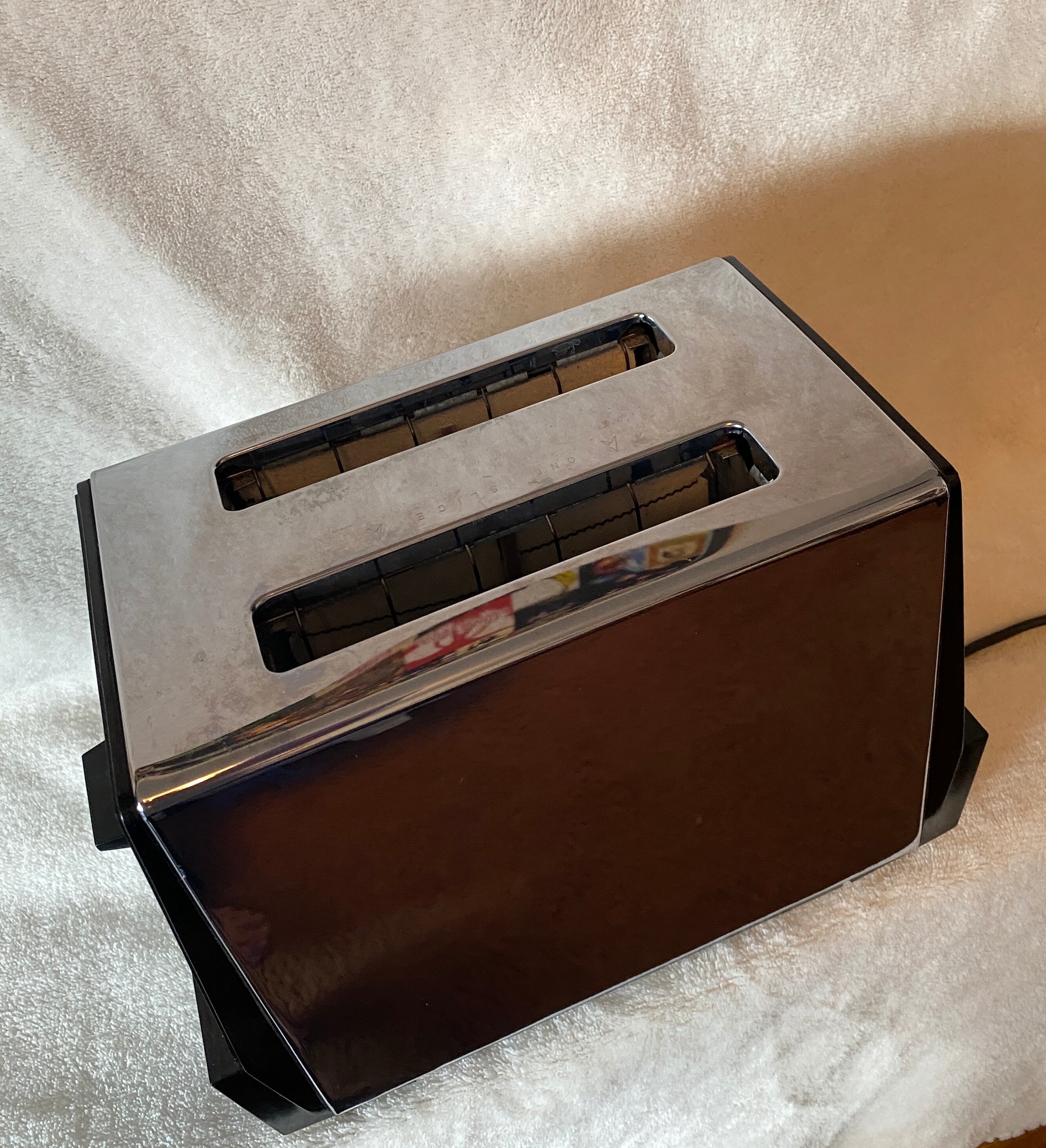 Vintage Chrome Toaster Spice of Life - Etsy