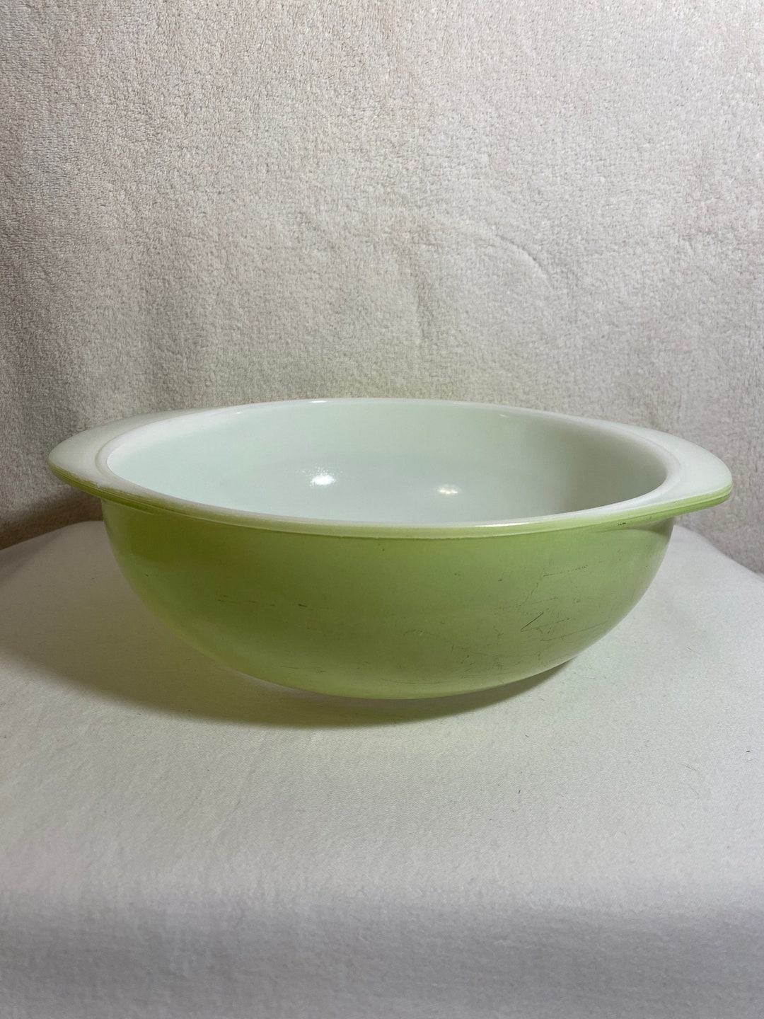 Vintage Lime Green Pyrex Mixing Bowl - Etsy