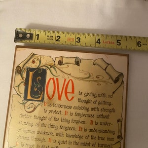 Vintage LOVE Wall Decor - Etsy