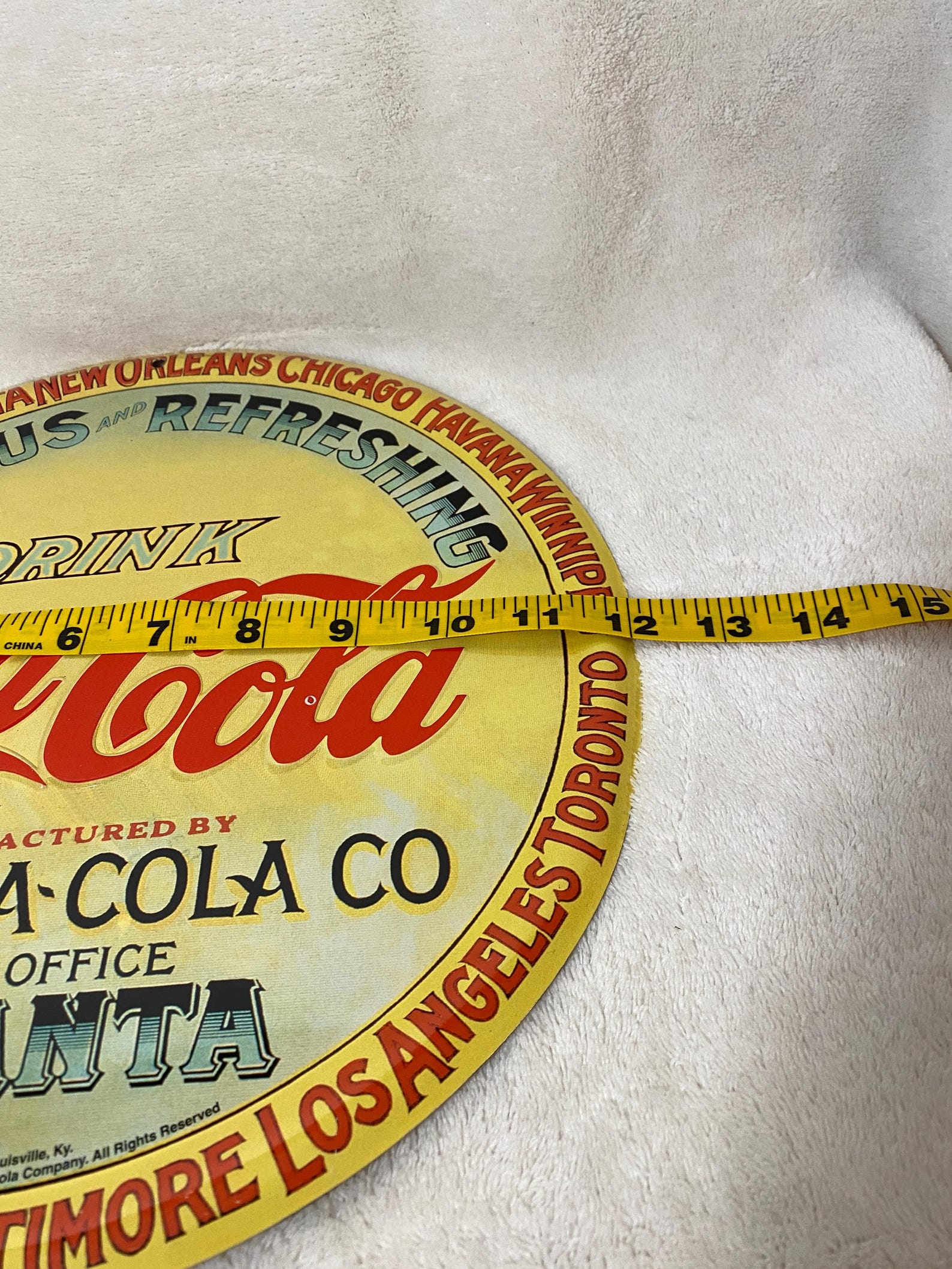 Vintage Coca Cola Keg Label Metal Sign - Etsy