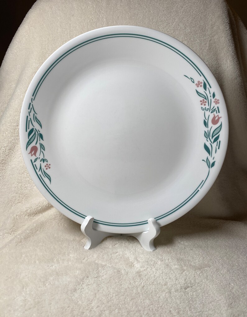 Vintage Corelle Rosemarie Plates - Set of 2 - Etsy