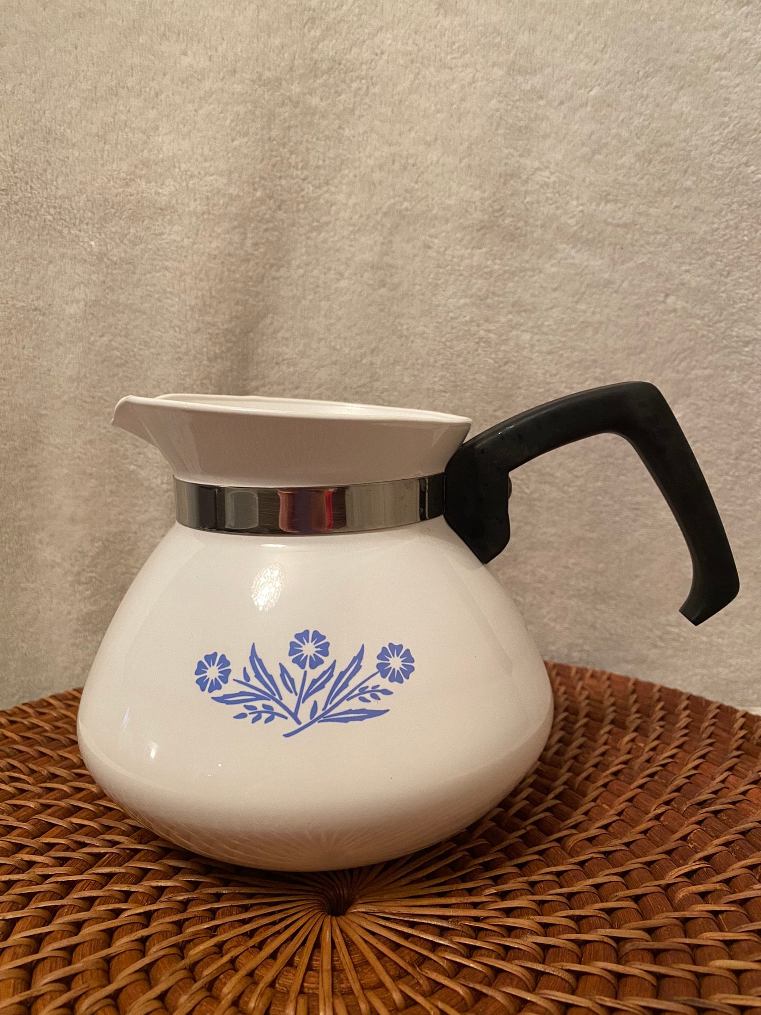 Vintage Corning Ware Blue Cornflower 6 Cup Teapot - Etsy