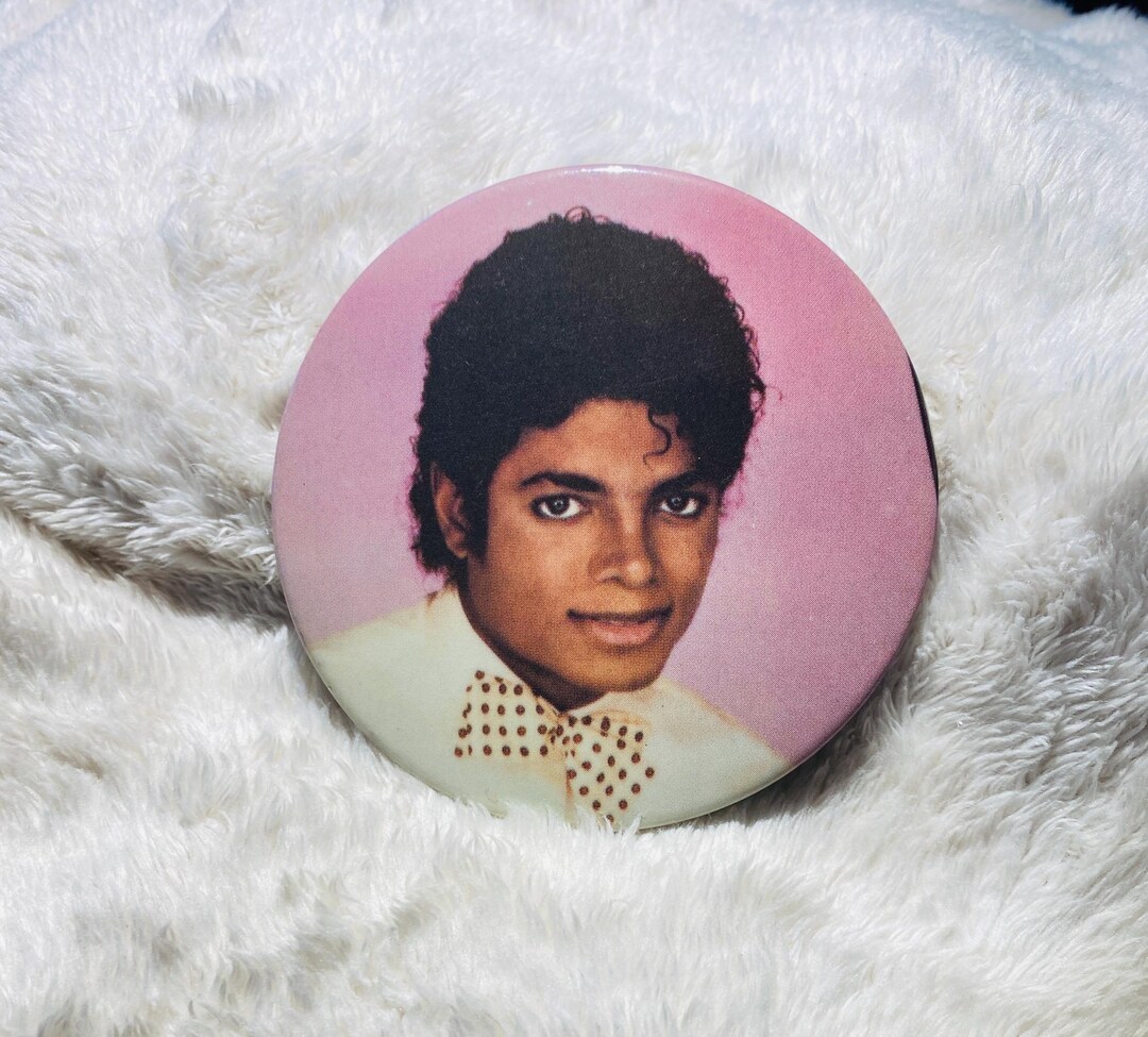 Vintage Michael Jackson Pin-back Button - Etsy