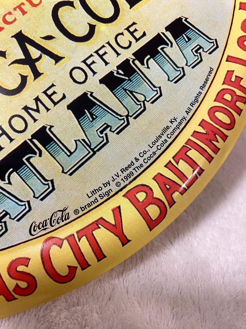 Vintage Coca Cola Keg Label Metal Sign - Etsy