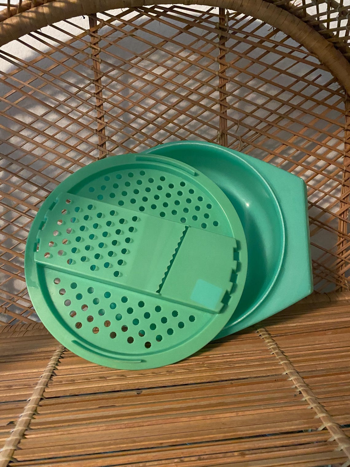 Vintage Tupperware Shredder Slicer - Etsy