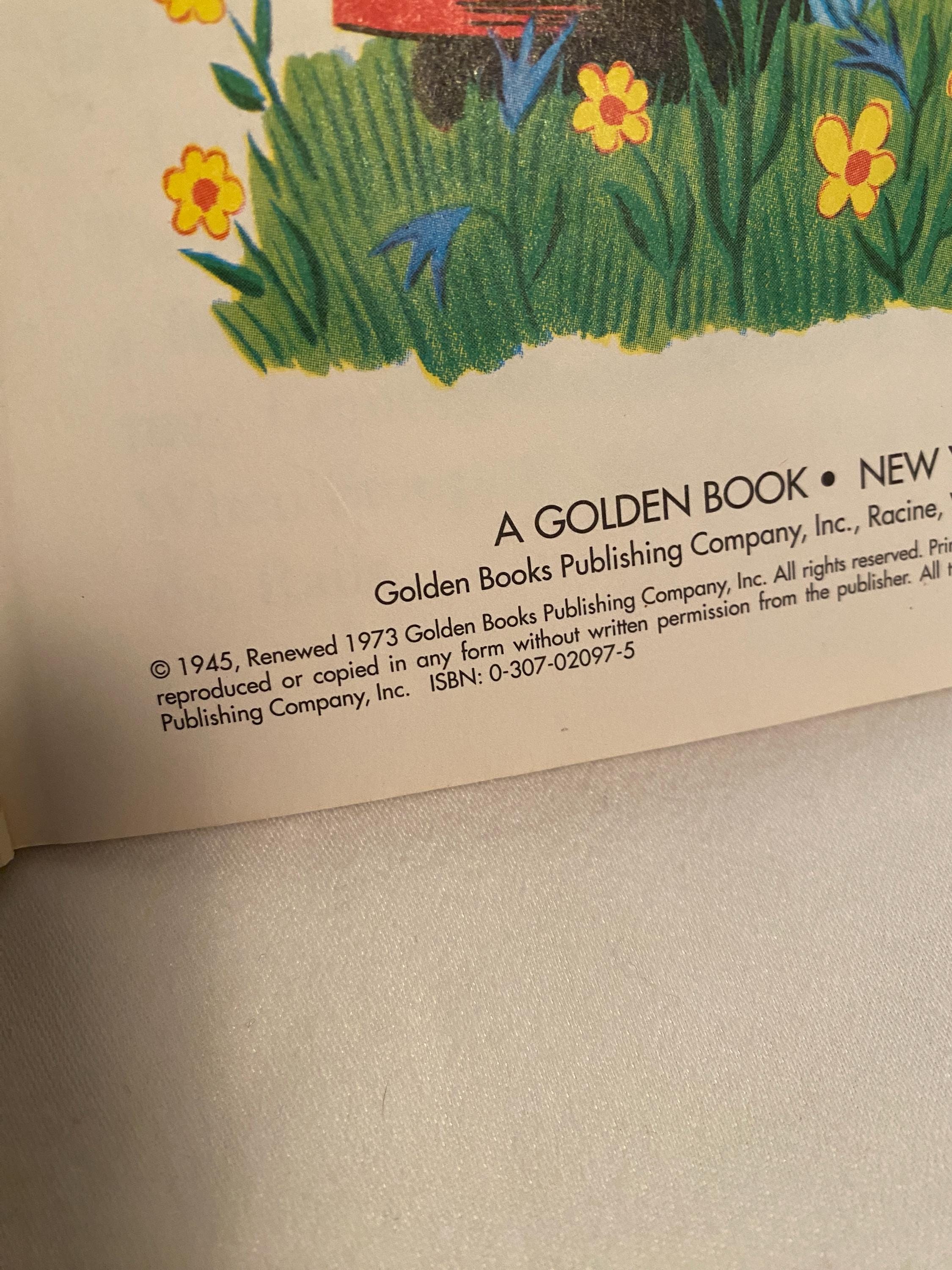 Vintage A Little Golden Book: Tootle - Etsy