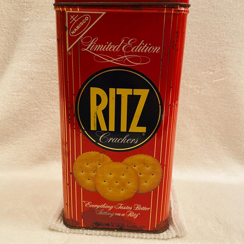 Ritz Cracker Tin - Etsy