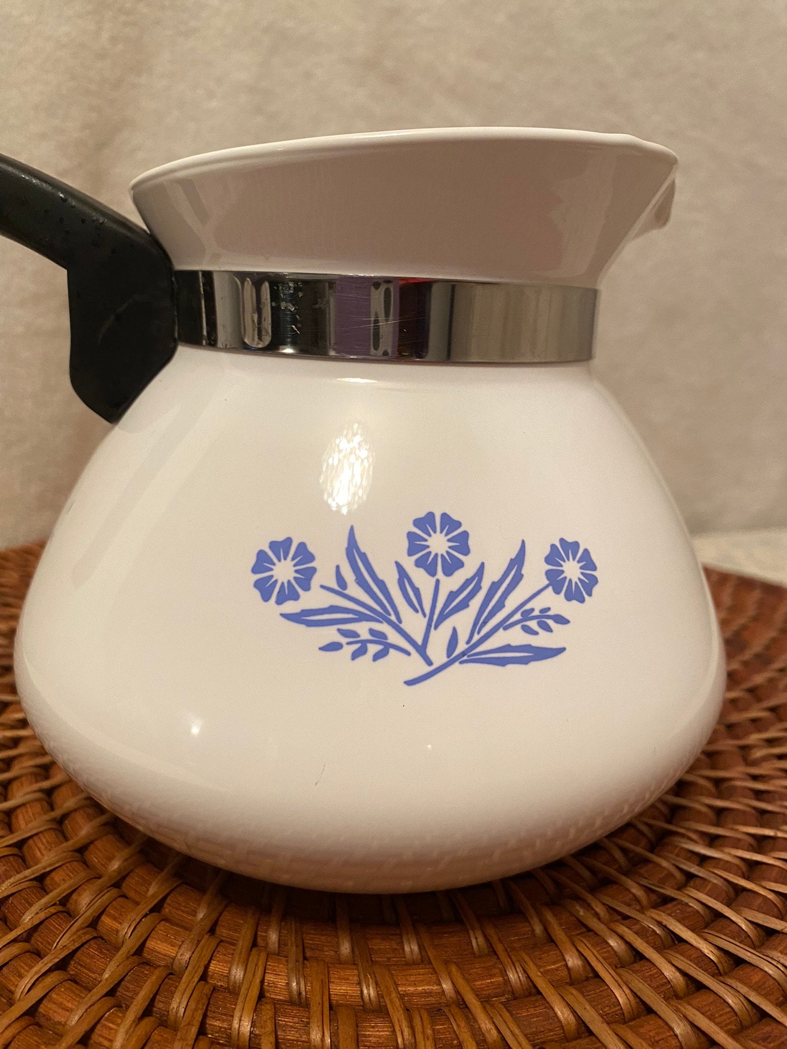 Vintage Corning Ware Blue Cornflower 6 Cup Teapot - Etsy