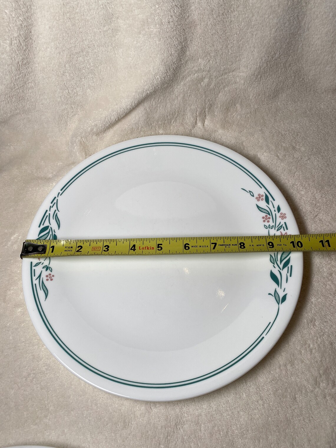 Vintage Corelle Rosemarie Plates - Set of 2 - Etsy