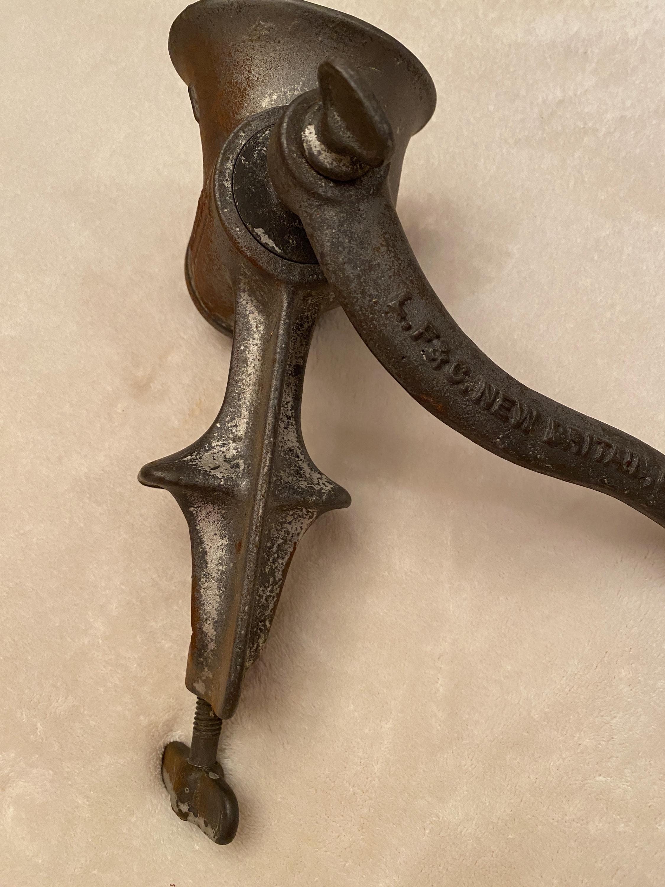 Antique Cast Iron Food Grinder - Etsy