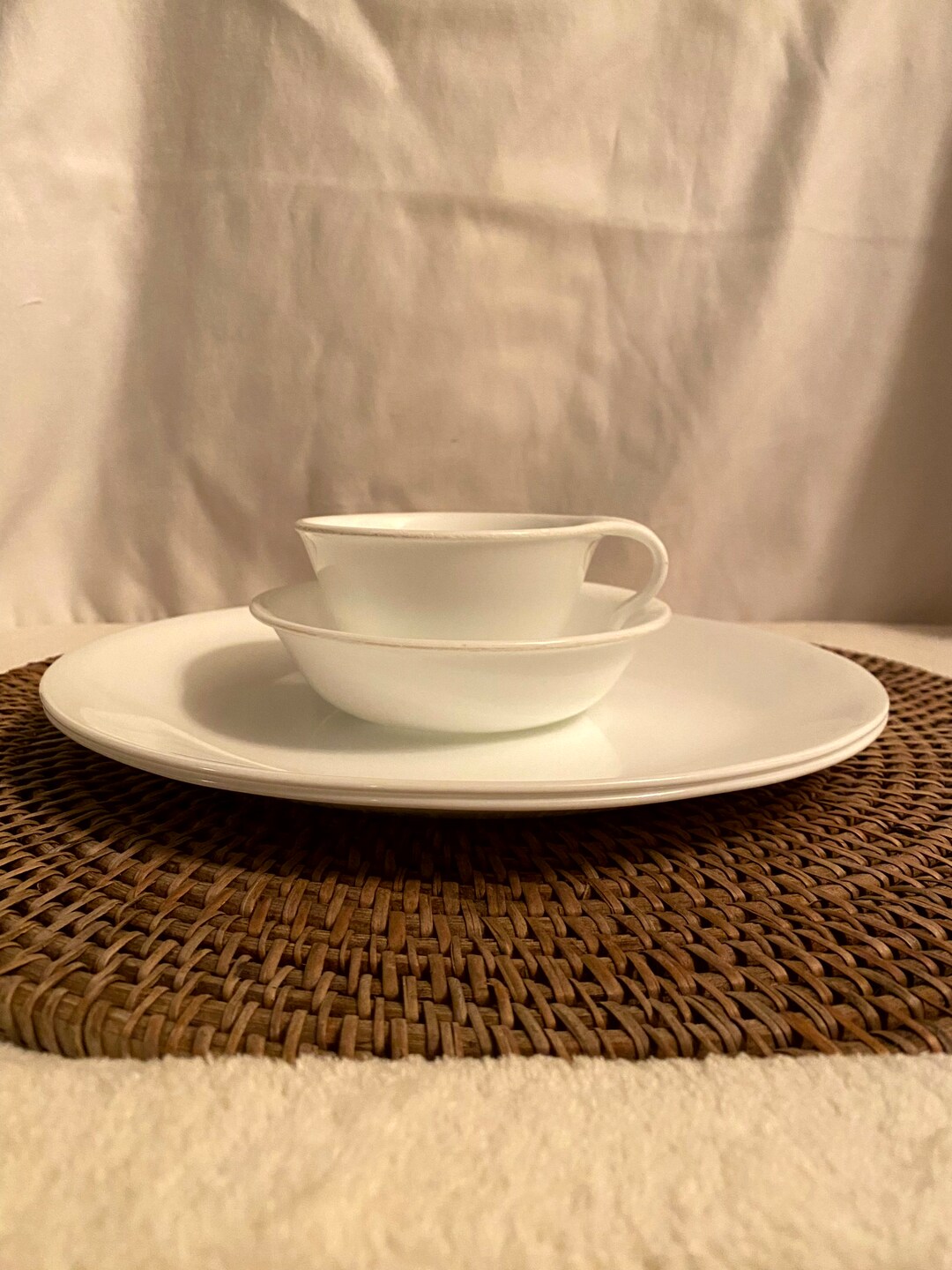 Vintage Corelle Breakfast / Lunch Set - Set of 6 - Etsy