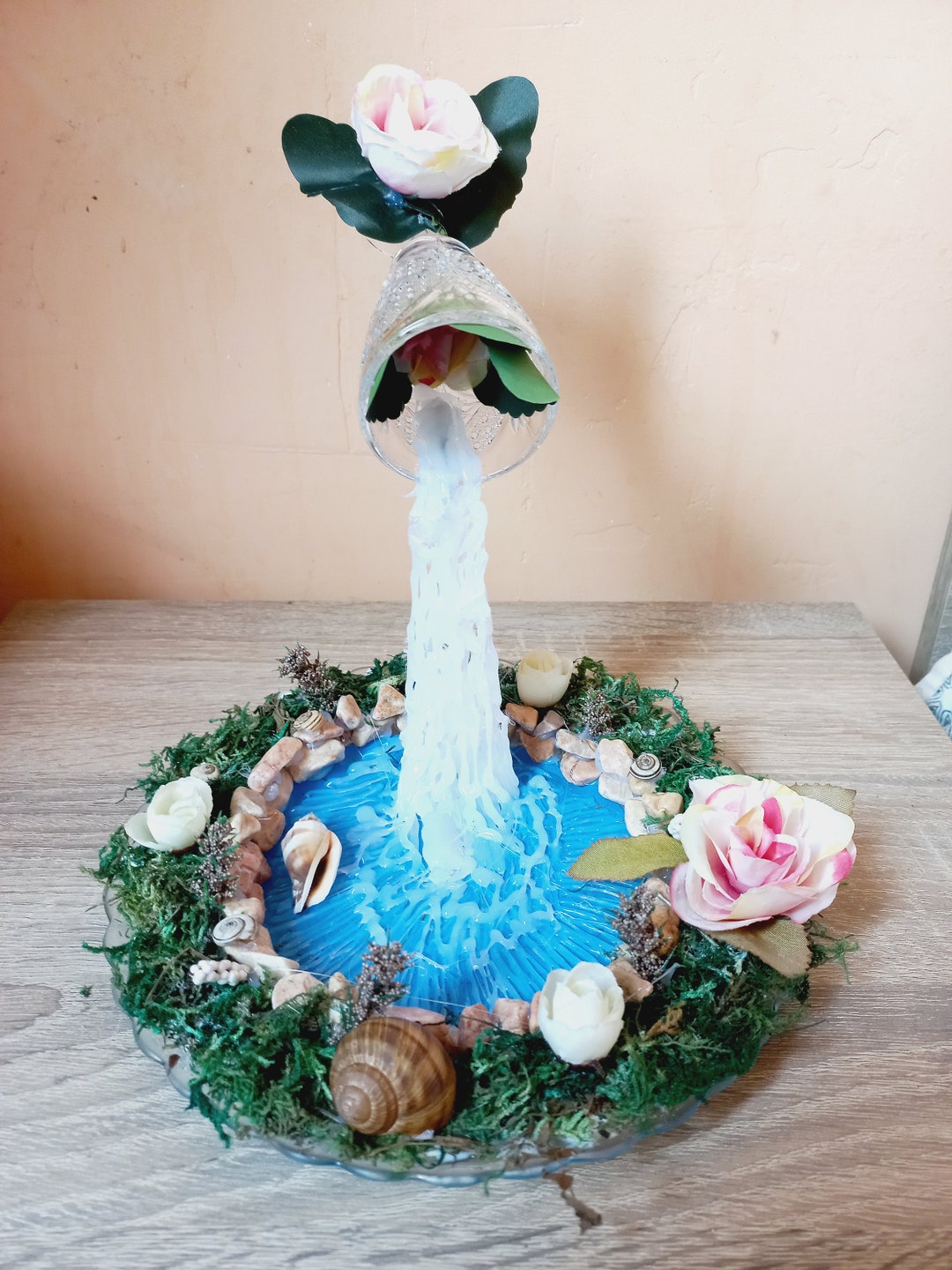 Magic Cups*the Interior Designer, Cup Waterfall*floating Cups*grass ...