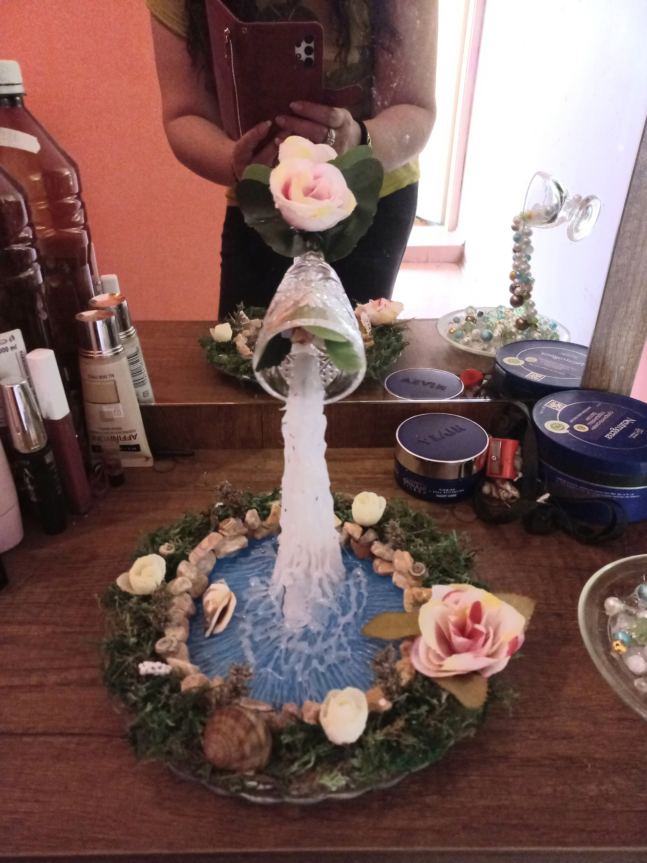 Magic Cups*the Interior Designer, Cup Waterfall*floating Cups*grass ...