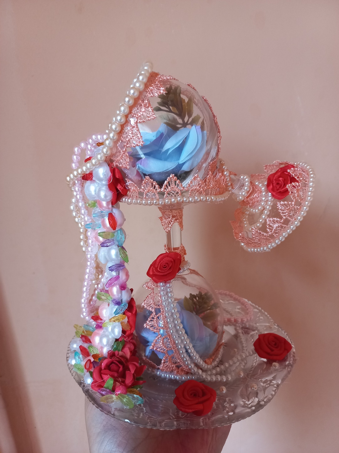 Glass Decor, Floating Cups, Magic Cup, Pearl Waterfall, From Wine ...